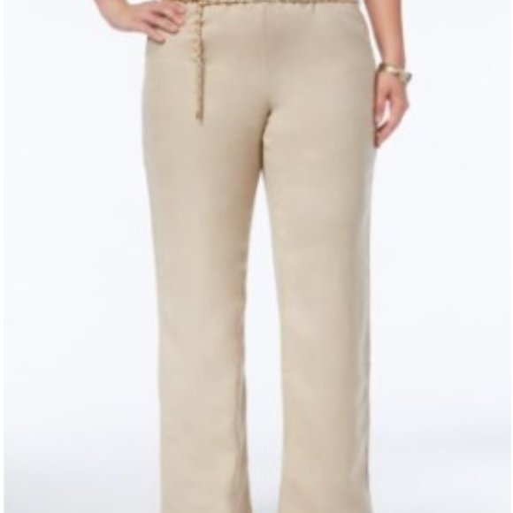 JM Collection | Pants & Jumpsuits | Jm Collection Womens Plus Sandscape ...